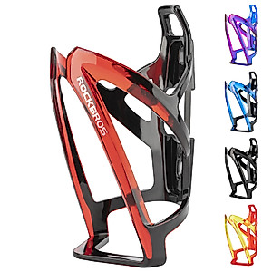 ROCKBROS Bike Water Bottle Holder Ultra-Light Bicycle Bottle Cages with Screws Tool, Universal Bike Cup Holder Rack for Road MTB Bikes