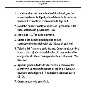 Hopkins Towing Solutions 41144 Vehicle Wiring Kit