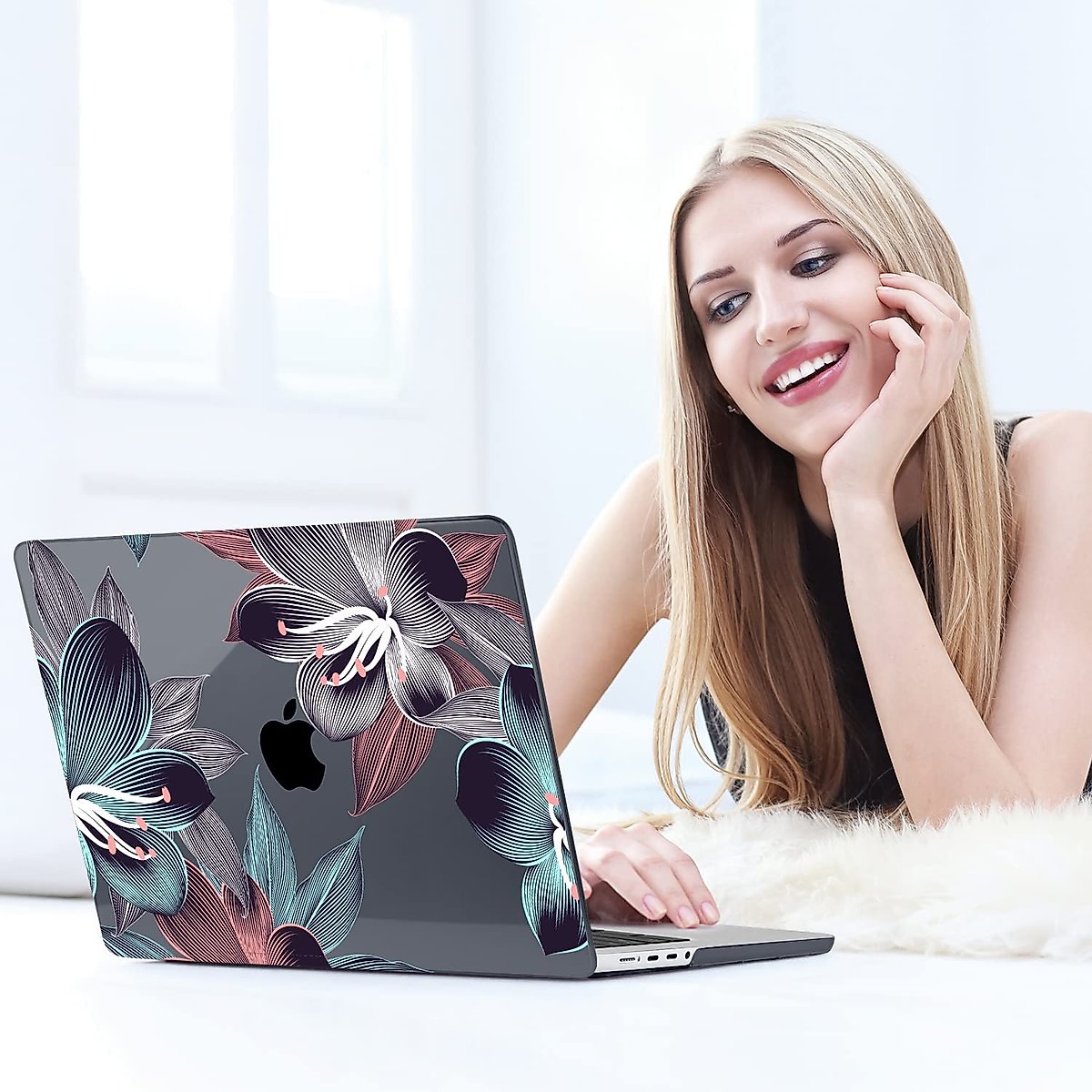 MEEgoodo Case for M3 MacBook Pro 16 inch Case 2023 2021 Released A2991 A2780 A2485 M2 M1 Pro/Max Chip, Laptop Hard Shell Case with Keyboard & Camera Cover Compatible with MacBook Pro, Clivia