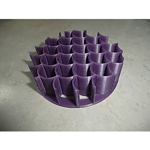 MINI SIZE MERMAID SCALES DESIGN CONCHA COOKIE CUTTER MEXICAN SWEET BREAD STAMP MADE IN USA PR4896