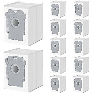 MERUYOO 12-Pack Vacuum Bags Compatible with iRobot Bags- Replacement Bags for iRobot Vacuum Bags i, s, j Series - MERUYOO Vacuum Bags for i robot Roomba bag i3+, i1+, i4+, i6+, i7+, j7+, i8+ and s9+ B