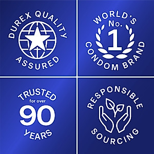 Durex Condom Prolong Natural Latex Condoms, 12 Count - Ultra Fine, ribbed and dotted with delay lubricant, Regular Fit