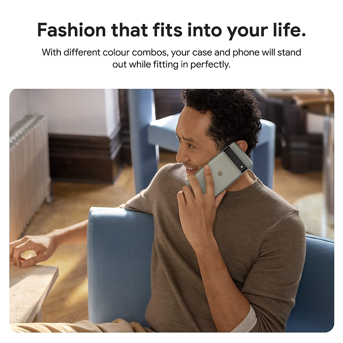 Google Pixel 6 Pro Case - Phone Case with Dual-Layer Shock-Absorbing Protection - Soft Sage