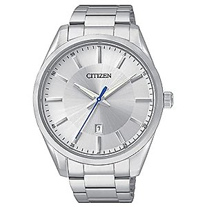 Citizen Quartz Mens Watch, Stainless Steel, Classic, Silver-Tone (Model: BI1030-53A)