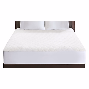 Woolrich Heated Sherpa ELEC MATT Mattress Pad with Auto Shut Off Timer and 5 Heat Level Setting Controller(s) Super Warm, King: 78x80, White