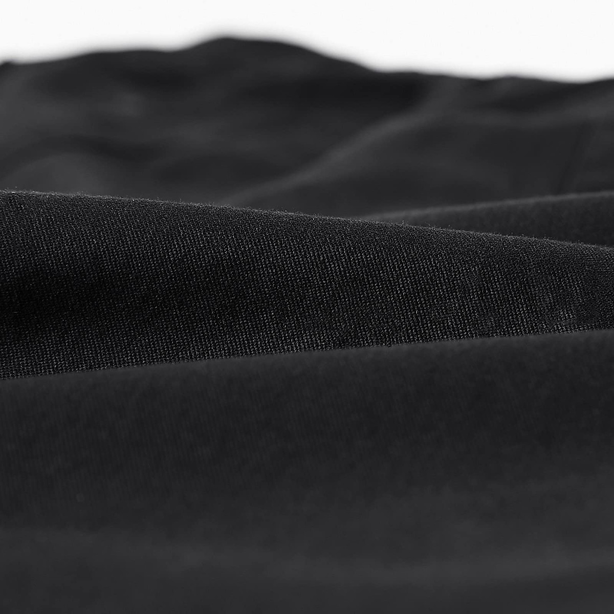 Slim Shorts for Men Mens Linen Shorts Classic-Fit Camo Drawstring Elastic Waist Cargo Shorts Outdoor Multi Pocket Shorts 7" Inseam 7 Inch Inseam Shorts Men Black 2X