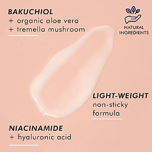 Bakuchiol Face Serum - USA Made with Natural & Organic Ingredients, Plant Based Retinol Alternative for Sensitive Skin, Smoothes Wrinkles & Fine Lines, Anti Aging Serum for Face, Skin Care Serum