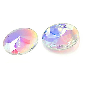 Rainbow Crystal Lenses Steampunk Glasses Chrome Finish Gotchic Welder Goggles,Black,Adjustable