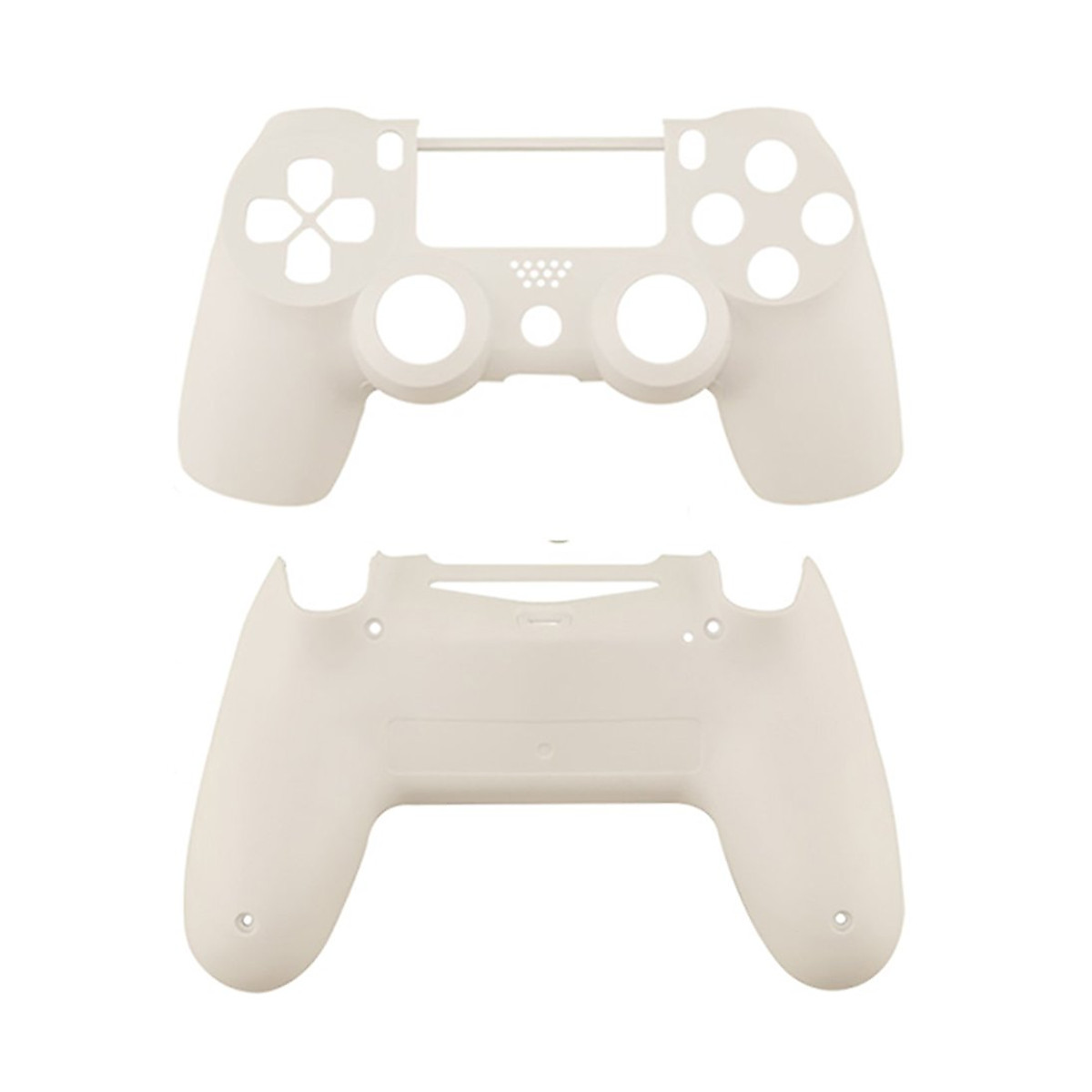 Replacement Full Housing Shell Case Cover with Buttons Mod Kit For PS4 Pro Slim For Sony Playstation 4 Dualshock 4 PS4 Slim Pro Wireless Controller - White