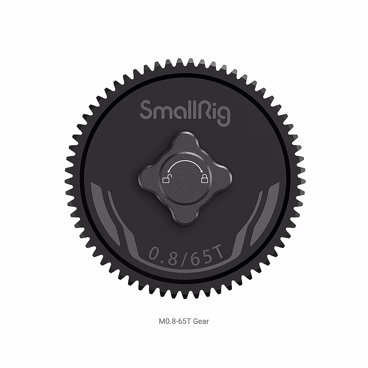 SmallRig M0.8-65T Gear for SmallRig Mini Follow Focus 3010, Comes with Standard 0.8 MOD and 65 Teeth - 3200