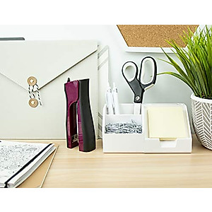 Bostitch Office Dynamo Stand-Up Stapler with Built-in Pencil Sharpener, Staple Remover and Staple Storage (B696R-MAG)