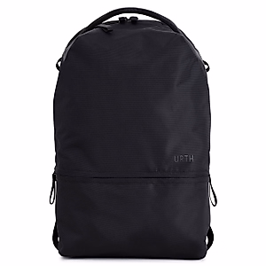 Urth Arkose 20L Backpack – 15” Laptop Bag, Weatherproof + Recycled (Black)