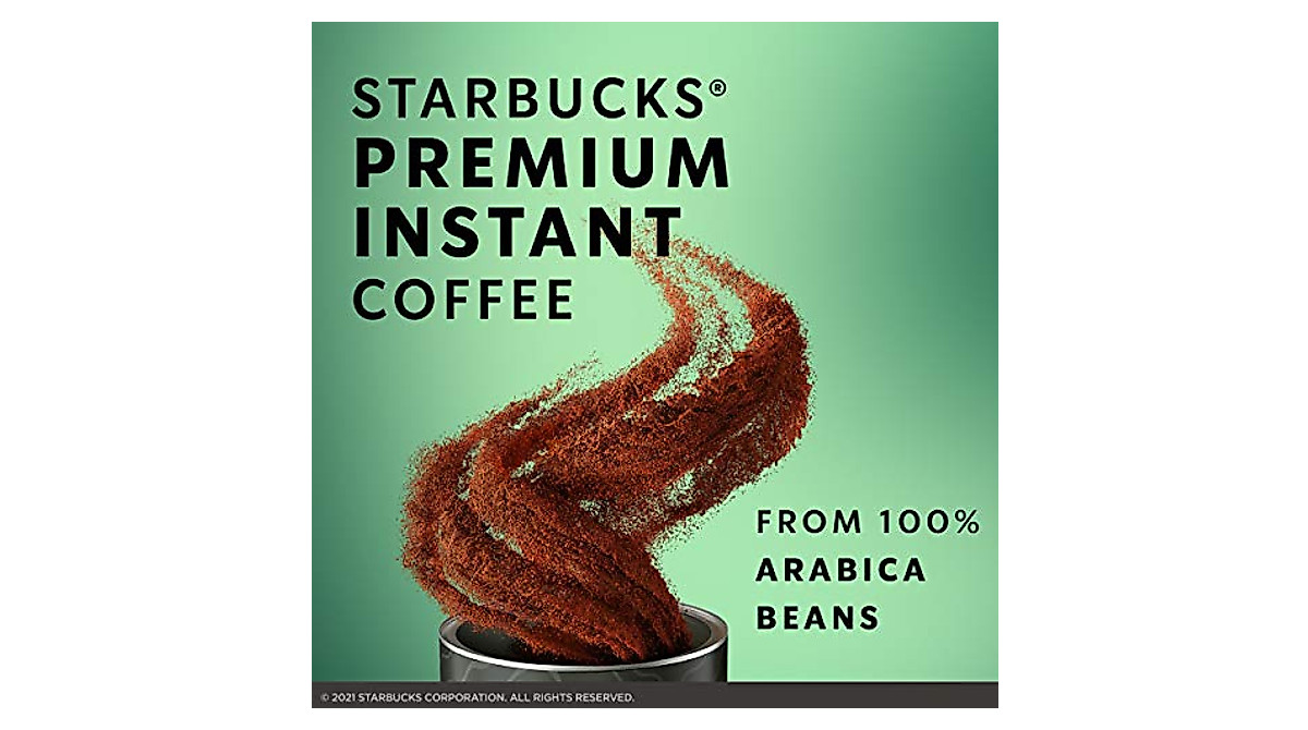 Starbucks Blonde Roast Premium Instant Coffee - 120 Cups Enjoyment