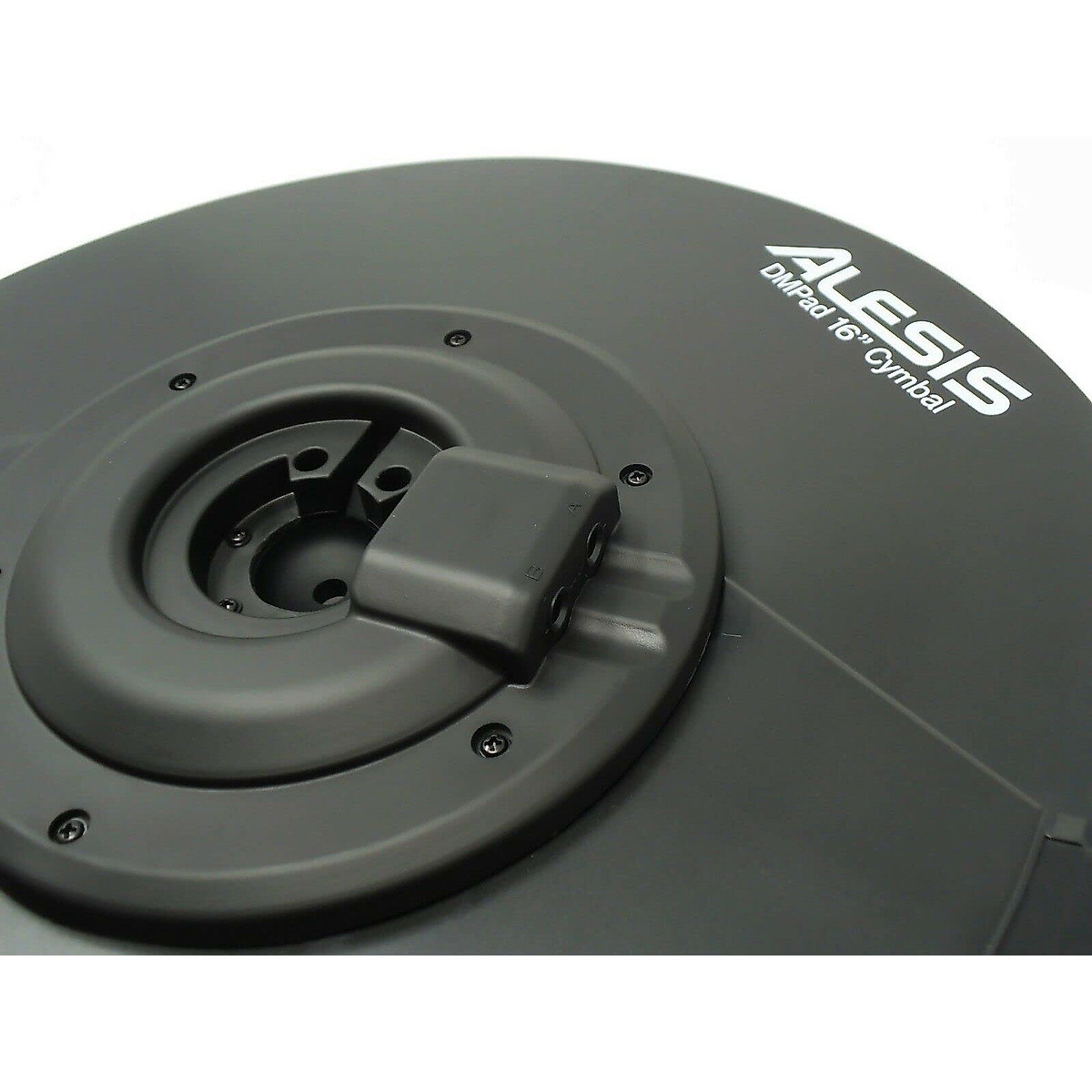 Alesis 16 Inch 3-Zone DMPad Cymbal with Choke, 2 Silverline Audio 10ft Connection Cables and Dummy Plug Bundle