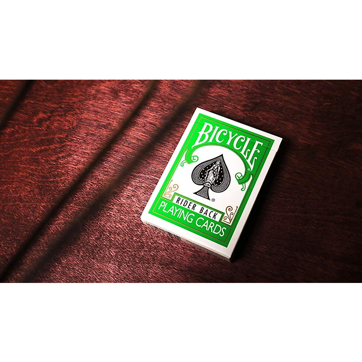 MMS Cards Bicycle Green Back USPCC Trick