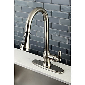 Kingston Brass Gsy7775Acl American Classic Kitchen Faucet, 8-3/4" in Spout Reach, Oil Rubbed Bronze