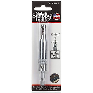 Snappy Tools Shelf Pin Bit, 1/4"