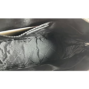 Michael Kors Jet Set Medium Crossbody Leather Handbag (BLK)