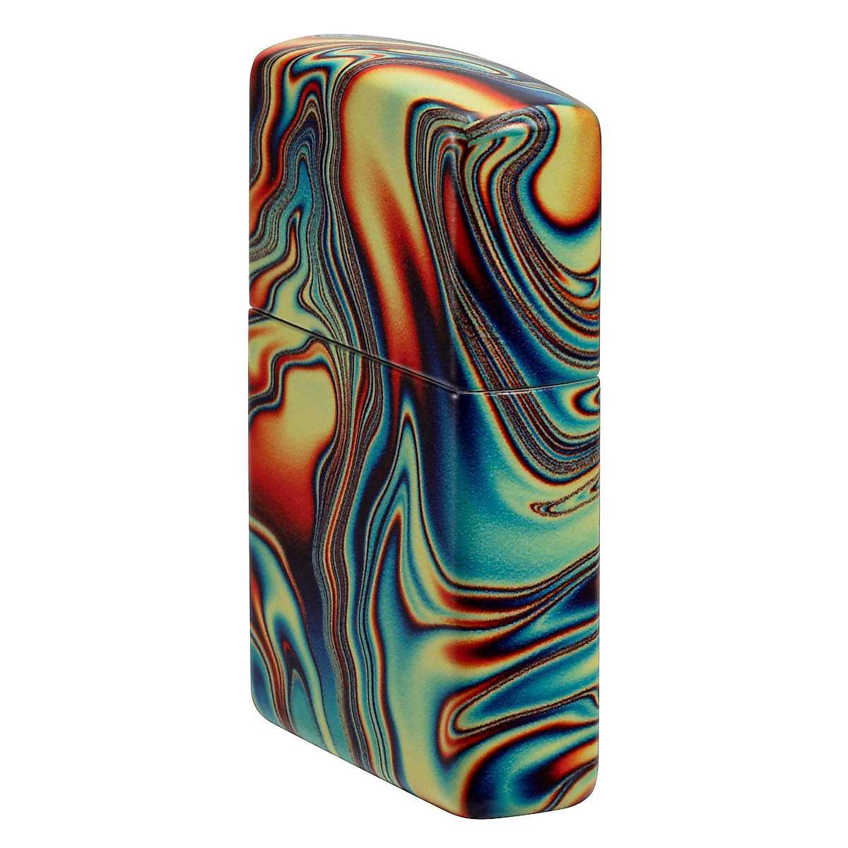 Zippo Colorful Swirl Design Glow in The Dark 540 Color Pocket Lighter