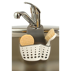 Casabella Sink Sider Faucet Caddy Sponge Holder