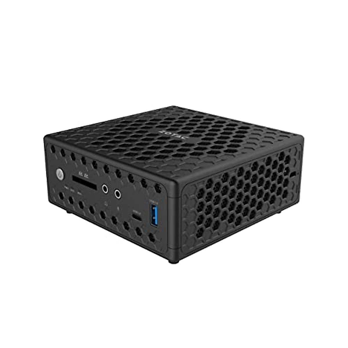 ZOTAC ZBOX CI331 Nano Fanless Silent Mini PC Intel N5100, Intel UHD Graphics, HDMI, VGA, DisplayPort, No Memory/Storage/OS Barebones System, ZBOX-CI331NANO-U, Intel N5100 Quad Core