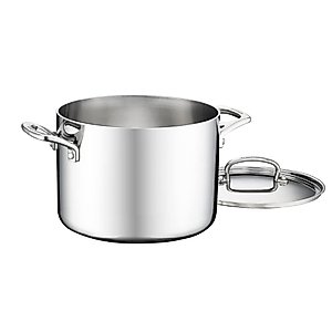Cuisinart French Classic Tri-Ply Stainless 6-Quart Stockpot with Cover