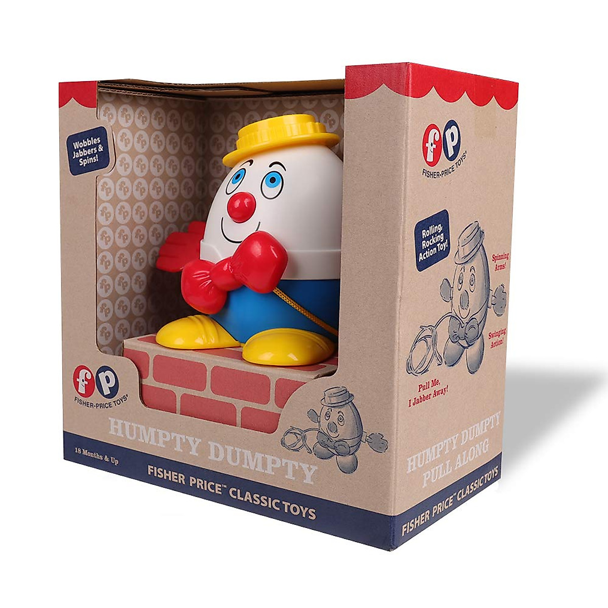 Fisher Price Classics Humpty Dumpty Pull Along