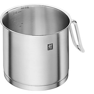 Zwilling J. A. Henckels Japan 65120-140 Pro Milk Pot, 5.5 inches (14 cm), One-Handed, Stainless Steel, 3-Layer Bottom Structure, Induction Compatible, 2L