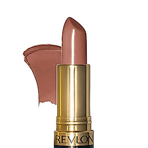 Revlon Super Lustrous Lipstick, High Impact Lipcolor with Moisturizing Creamy Formula, Infused with Vitamin E and Avocado Oil in Nude, Mink (671)