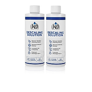 K&J 2-Pack Universal Descaling Solution - Compatible with All Coffee Brewers