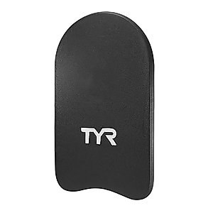 TYR Classic Kickboard for Swim Training, Black, 20 x 11.5 Inches