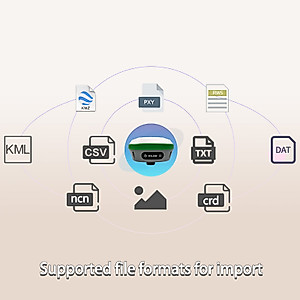 SMAJAYU R26 V1 IMU RTK GNSS Survey Equipment with Rover,Base and Handheld Collector Surveying Software Complete for Construction and Geodetic Surveying or Layout Planning Centimeter-Level Measurement