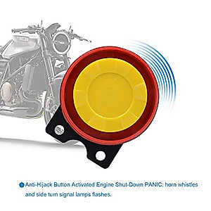 BlueFire® Motorcycle Security Kit Alarm System Anti-Hijacking Cutting Off Remote Engine Start Arming Disarming