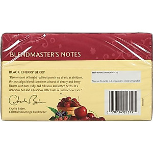 Celestial Seasonings Black Cherry Berry Tea, 20 ct