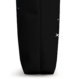 Astronaut Soccer on Space Planets Moon Stars Astronaut Tote Bag