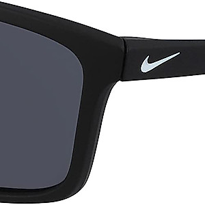 Nike CW4645-010 Valiant Sunglasses Matte Black Frame Color, Grey Lens Tint, 60/17/135