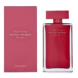 Narciso Rodriguez Fleur Musc for Her 3.3 Ounce Eau De Parfum Spray, 3.3 Ounce
