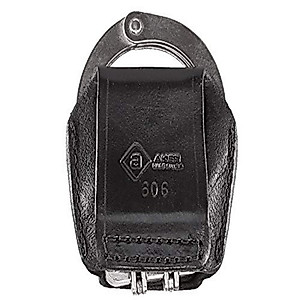 Aker Leather Aker - 606 Slim Open Hinged Handcuff Case, Basketweave