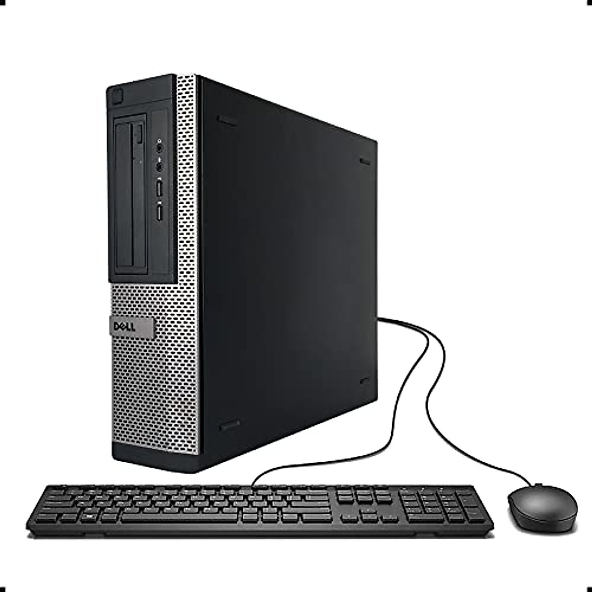 DELL Desktop Computer 3010 Intel Core i3-3220 3.30GHz 4GB DDR3 Ram 250GB Hard Drive DVD Windows 10 Pro (Renewed)']