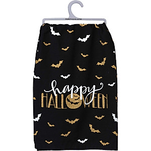 Primitives by Kathy Happy Halloween Dish Towel