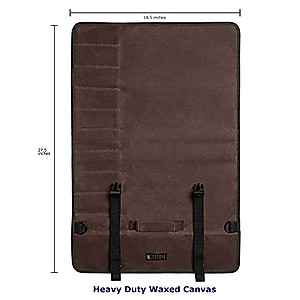 Baobab County Knife Roll Bag (Brown)