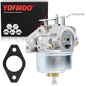YOFMOO Adjustable Carburetor for Tecumseh 640349 640052 640054 HMSK80 HMSK90 LH318SA LH358SA 8HP 9HP 10HP Snowblower Snow Blower Generator Chipper Shredder Carb
