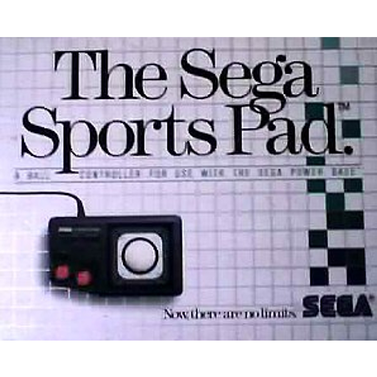 The Sega Sports Pad: A Ball Controller for Use with the Sega Master System Power Base