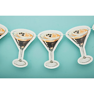 Espresso Martini Party Banner,Espresso Martini Theme Bachelorette/Birthday Party Decorations, Martini Bar Party Decor,Cocktail Party Decorations,A Tini Bit Older,Weenies & Tinis Theme Party Supplies