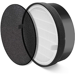 Nispira 3-in-1 Air Filter Replacement Compatible with Vornado Air Purifier CYLO50, CYLO51, and QUBE50, Compared to Part MD1-0039, 1 Filter