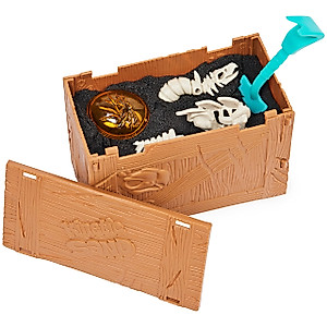 Kinetic Sand, Dino XCavate 3-Pack, Made with Natural Sand, Play Sand Sensory Toys for Kids Ages 6 and Up