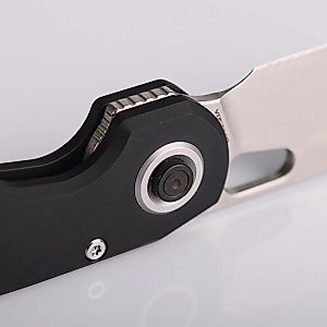 Vosteed Folding Knife with 3.18'' Elmax Blade, Pocket Knife for Men Women Gifts, Patented Vanchor Lock EDC Knife with Aluminum Handle - Ankylo