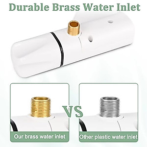 Bidet Attachment Bidet Attachment for Toilet UK, Toilet Bidet Attachment, Ultra-Slim Bidet Sprayer with Dual Nozzle, Non-Electric Bidet Spray Adjustable Pressure for Feminine/Posterior Wash