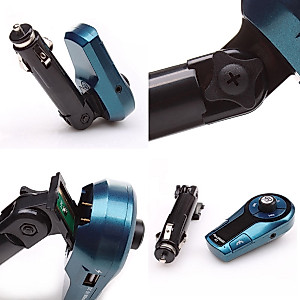 GOgroove FlexSMART X2 Mini Bluetooth FM Transmitter Radio Adapter Car Kit, USB Charging, Hands Free Calling, Music Controls, AUX Input – Compatible with MP3 Players, iPhone, Samsung, and More Devices