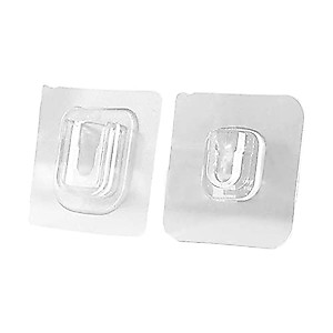 PETSOLA PVC Double-Sided Wall Utility Hooks